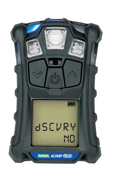MSA 10178568 ALTAIR 4XR Multi-Gas Detector - (LEL, O2), Color: Charcoal, Portable Gas Monitor, Durable, Safety, Handheld, CSA Approval