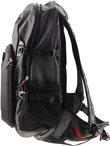 Navitech Action Camera Backpack & 8-in-1 Accessory Combo Kit With Integrated Chest Strap - Compatible With The SJCAM SJ8 Pro Action Camera