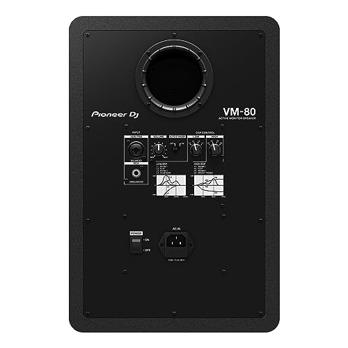 Pioneer DJ VM-80 8-inch Active Monitor Speaker - Black