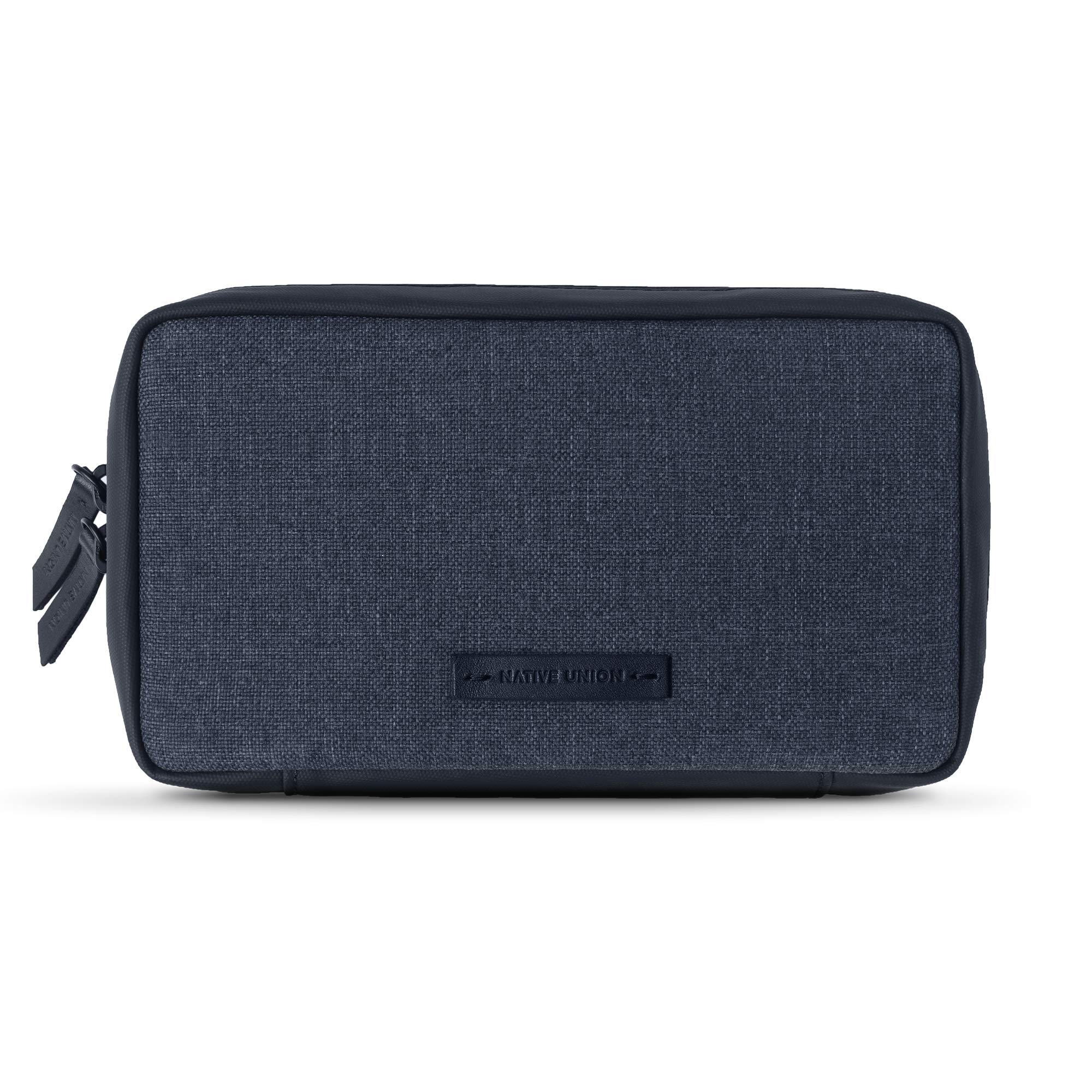 Native Union Stow Organizer β Premium Travel Tech Kit Crafted with Durable Canvas β Keep Essentials Organized with Flexible Storage & Quick-Access Pocket for Cables, Chargers, SIM Card & More (Indigo)