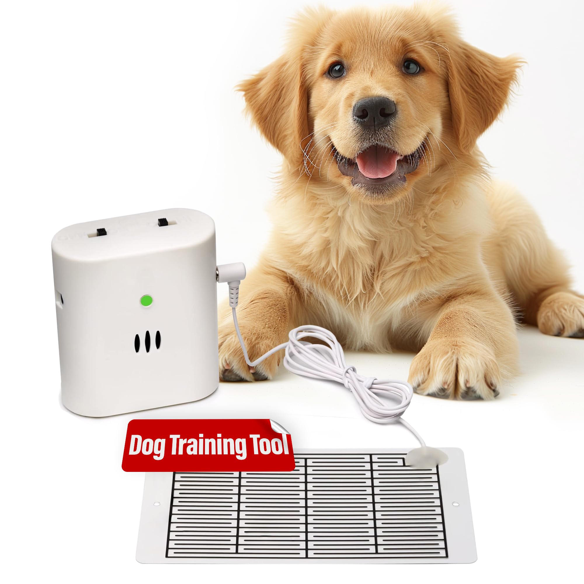 SPRAYALERT Pet Urine & Moisture Alarm for Dogs and Cats - Detect Pet Peeing Realtime - Training Tool for Dogs - Protect Furniture - with Standard Sensor (4.4 in x 2.8 in)