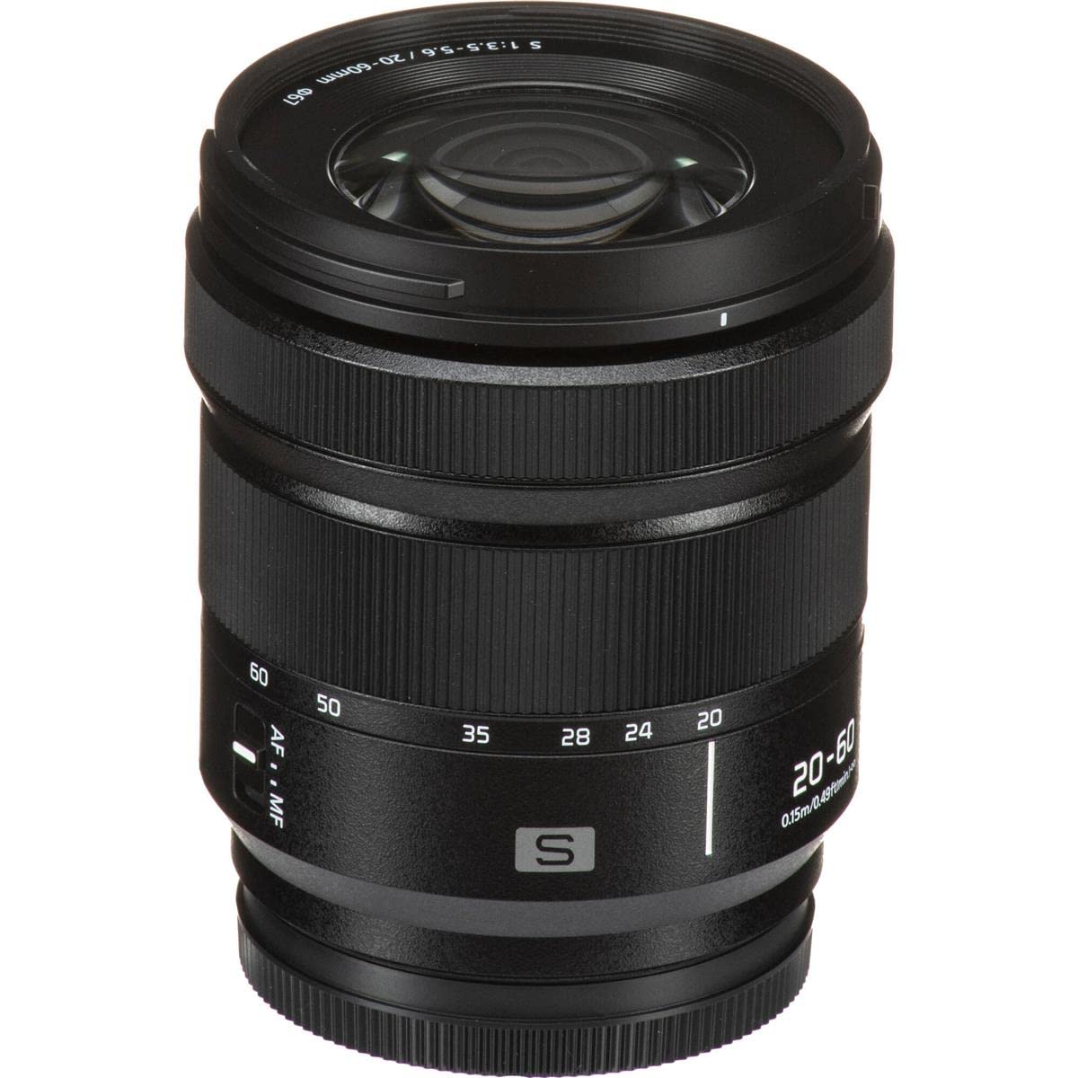 Panasonic LUMIX S 20-60mm F3.5-5.6 L Mount Interchangeable Lens for LUMIX S Series Mirrorless Full Frame Digital Cameras – S-R2060 (USA)