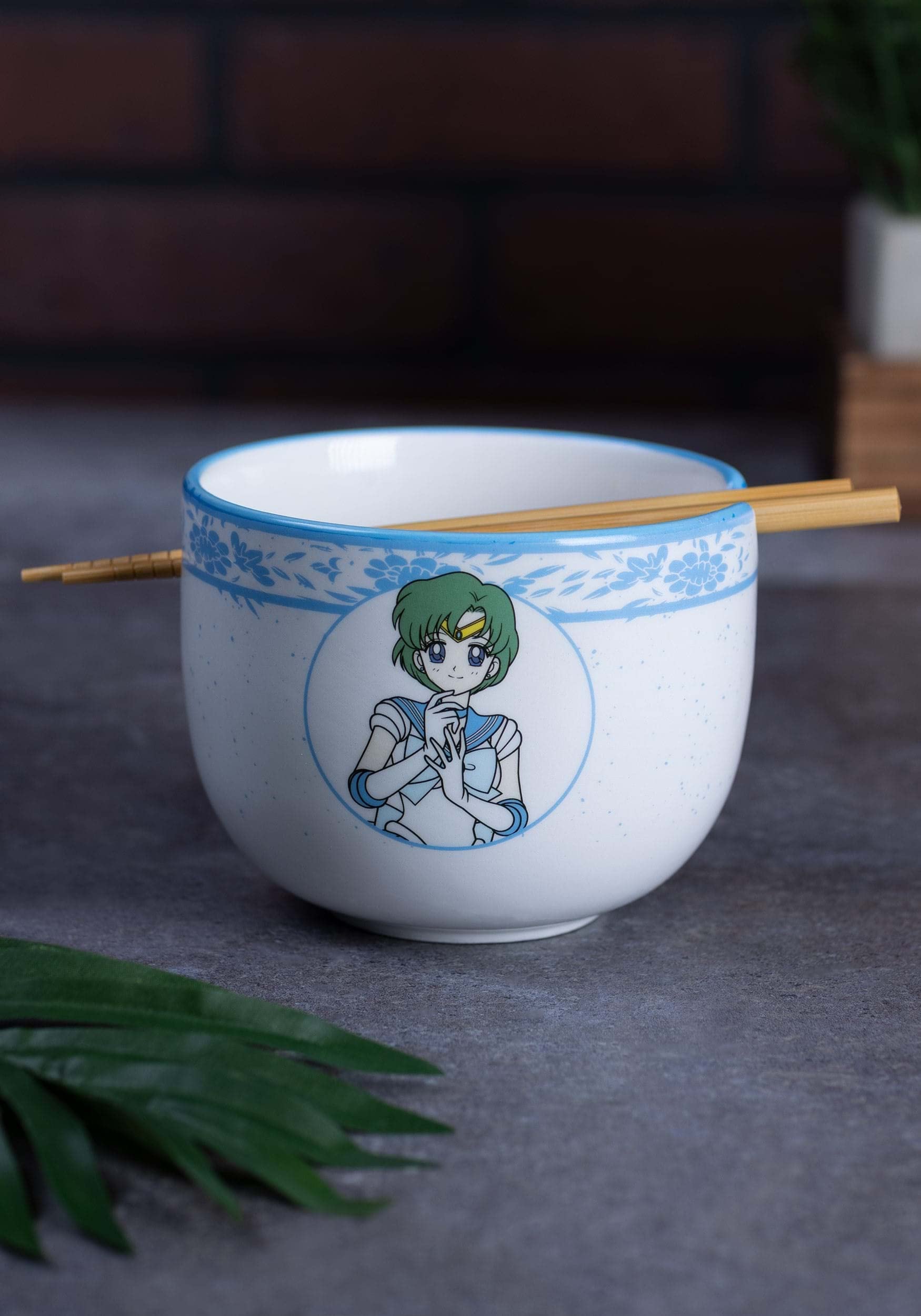 Sailor Mercury Noodle Bowl with Chopsticks Standard