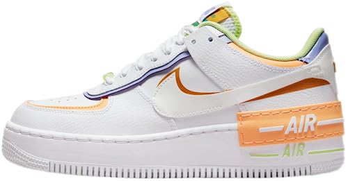 Nike W Air Force 1 Shadow - W/Peach-Lime (DX3718-100)_6
