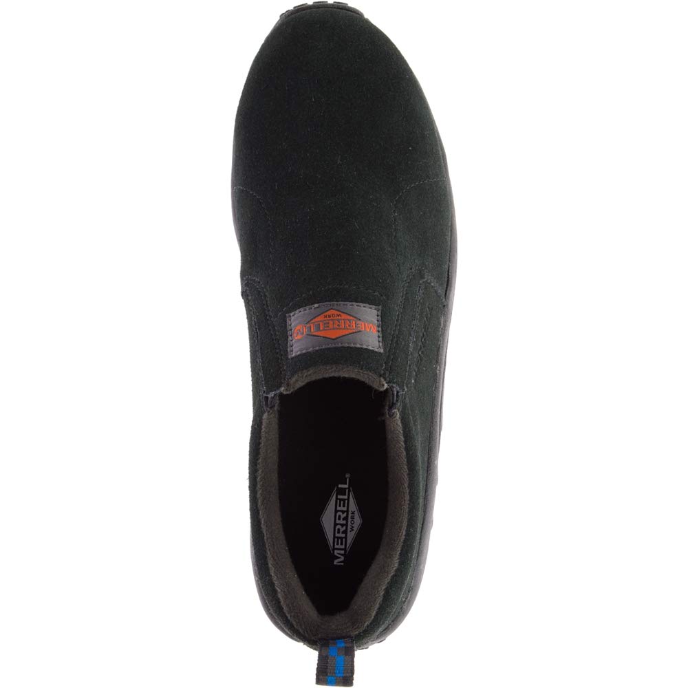 Merrell Men's Jungle Moc Alloy Toe Construction Shoe, Black, 9.5 Wide