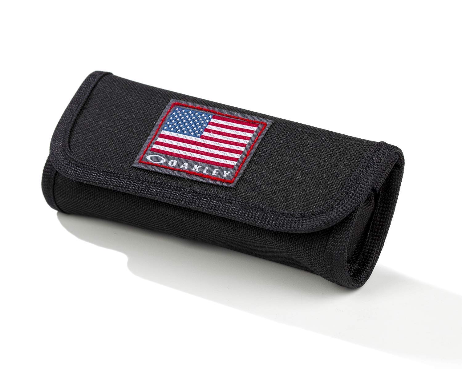 Oakley Twoface Sunglasses (Woodgrain Frame/Prizm Daily Polarized Lens) with USA Flag Lens Cleaning Kit