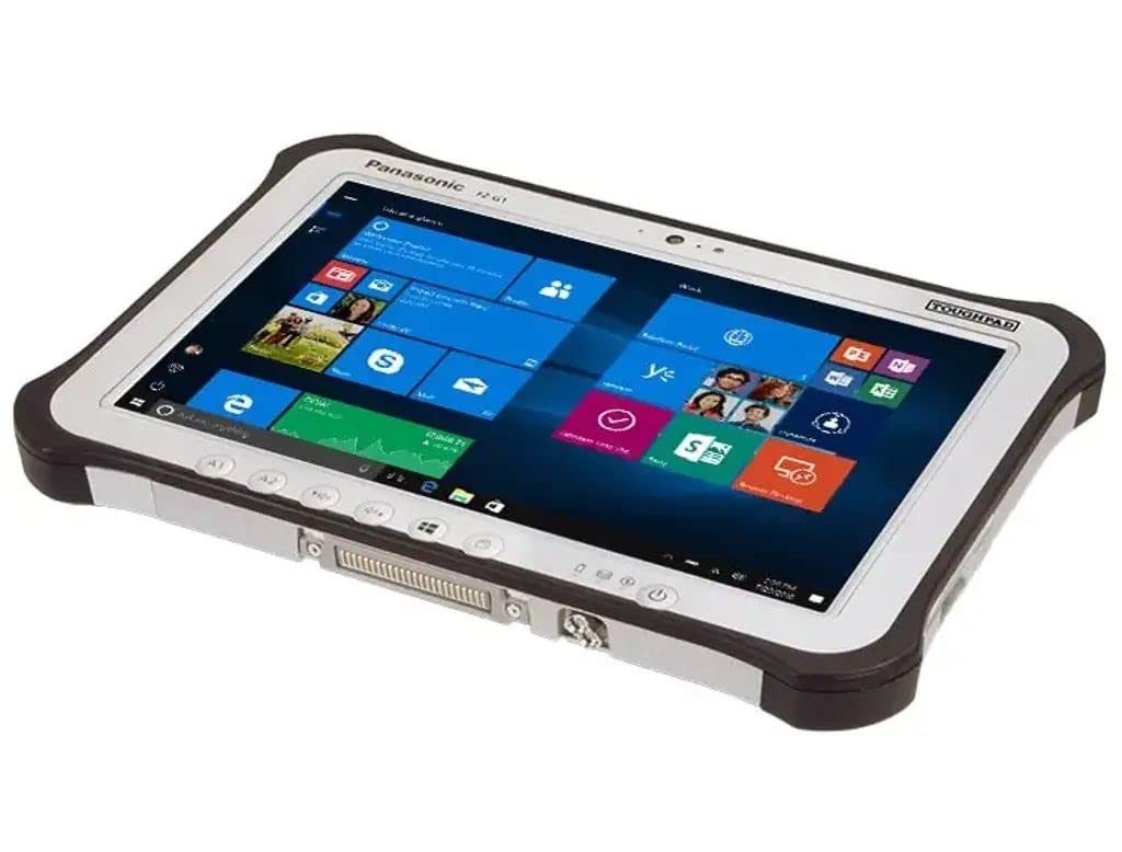 Panasonic Toughbook G1, FZ-G1 MK3, 10.1-inch WUXGA Touch, 128GB SSD, 8GB, Intel Core i5-5300U 2.30GHz, WiFi, BT, 4G LTE, Dual Pass, dGPS, 2 Cameras, Win 10 Pro (Renewed)
