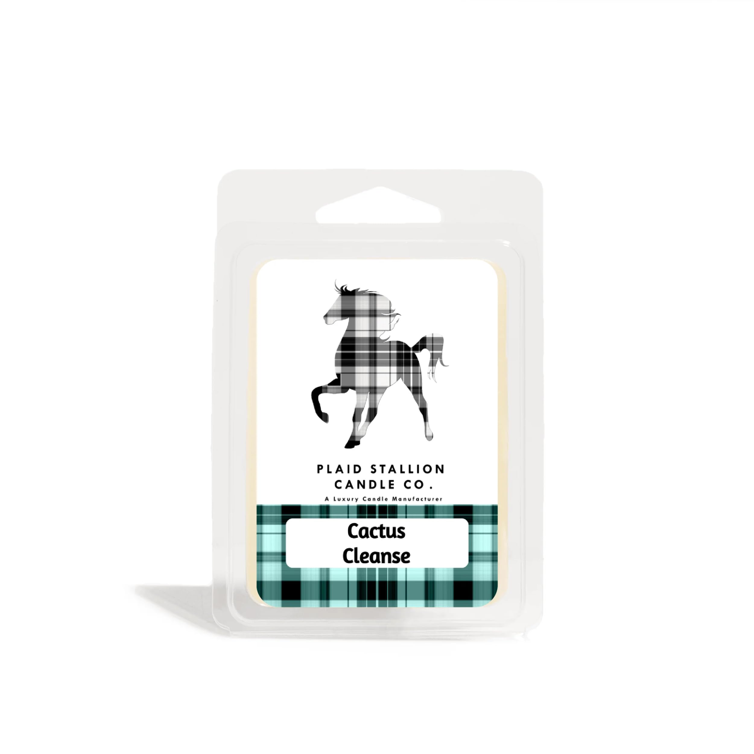 Plaid Stallion Day at The Spa Scent - Wax Melt Wax Cubes, Fresh Clean Relaxing Scent, Long Lasting, Highly Scented, for Wax Warmer ((1) Single) M1