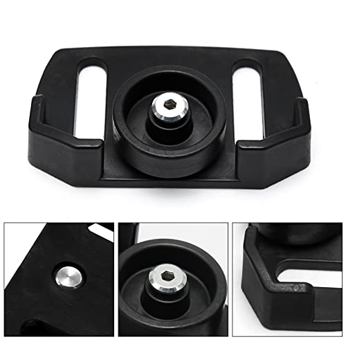UOIENRT 490-241-0038 Universal Roller Wheel Skid Slide Shoes Replacement for MTD MTD Pro Troy-Bilt Yard Man Snow Blower (2 Pack)