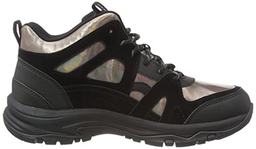 Skechers Womens Trego Brilliant Hue Black Hiking Boots Boots 6