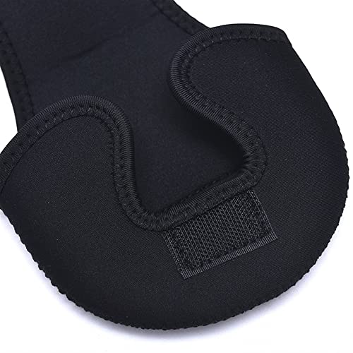 SOLBUM Baitcasting Fishing Reel Cover Black Protective Bag for Baitcasting Reel Fishing Accessories Tools Fly Reel Case (Color : Black A1)