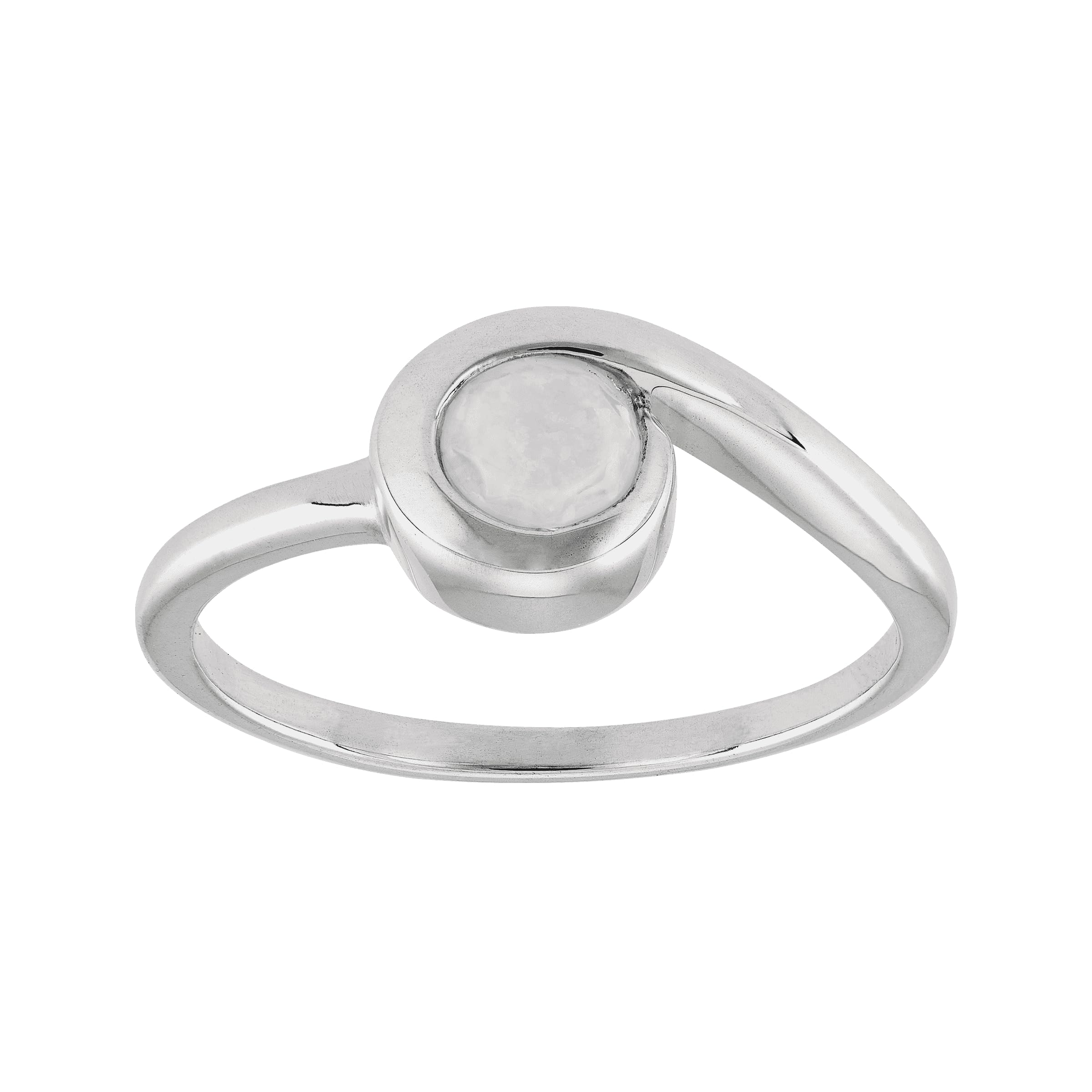 Silpada 'Another Trip Around the Sun' Created Opal Ring in Sterling Silver, Size 6, Size 6