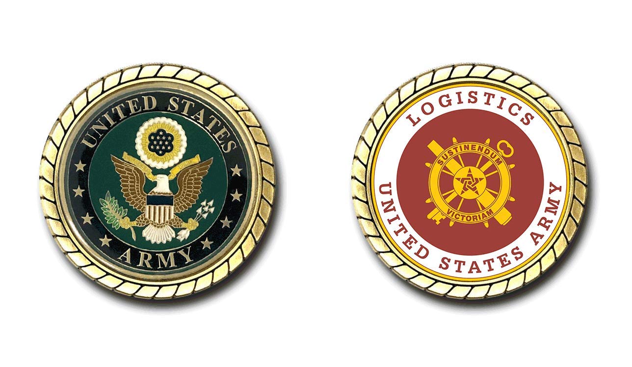 US Army Logistics Challenge Coin