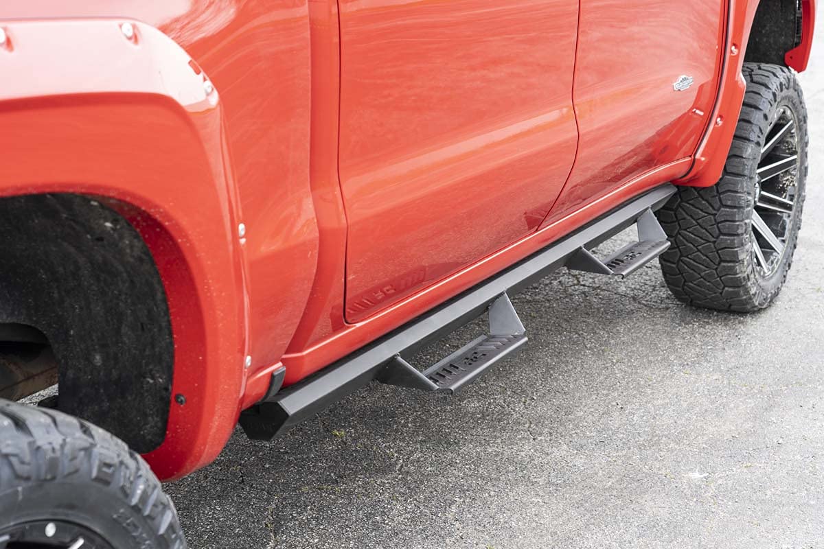 Rough Country AL2 Drop Steps for 2019-2022 Chevy/GMC 1500/2500HD - AL119204A