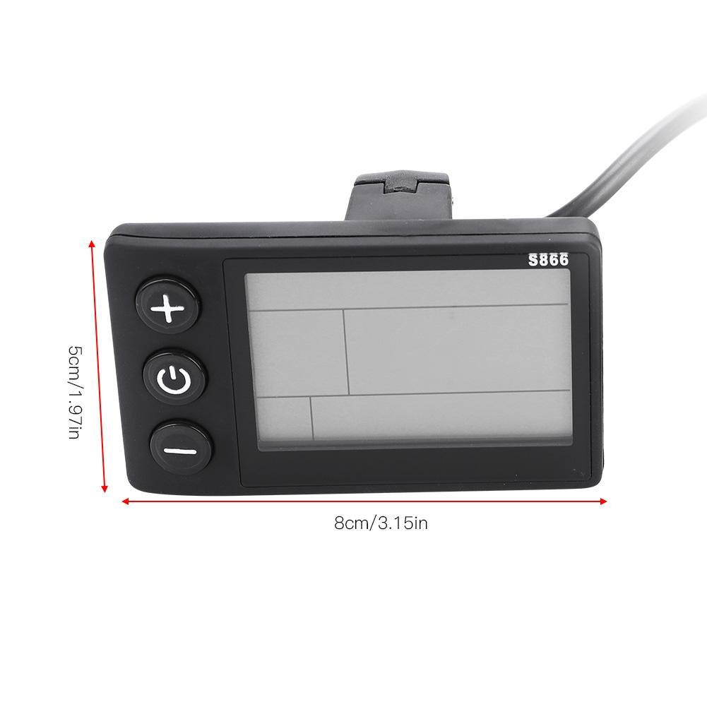 nulala Motor Controller Motor Brushless Controller 24V-48V Waterproof LCD Display Panel Electric Bicycle Scooter Brushless Controller Kit(24V/36V 350W)
