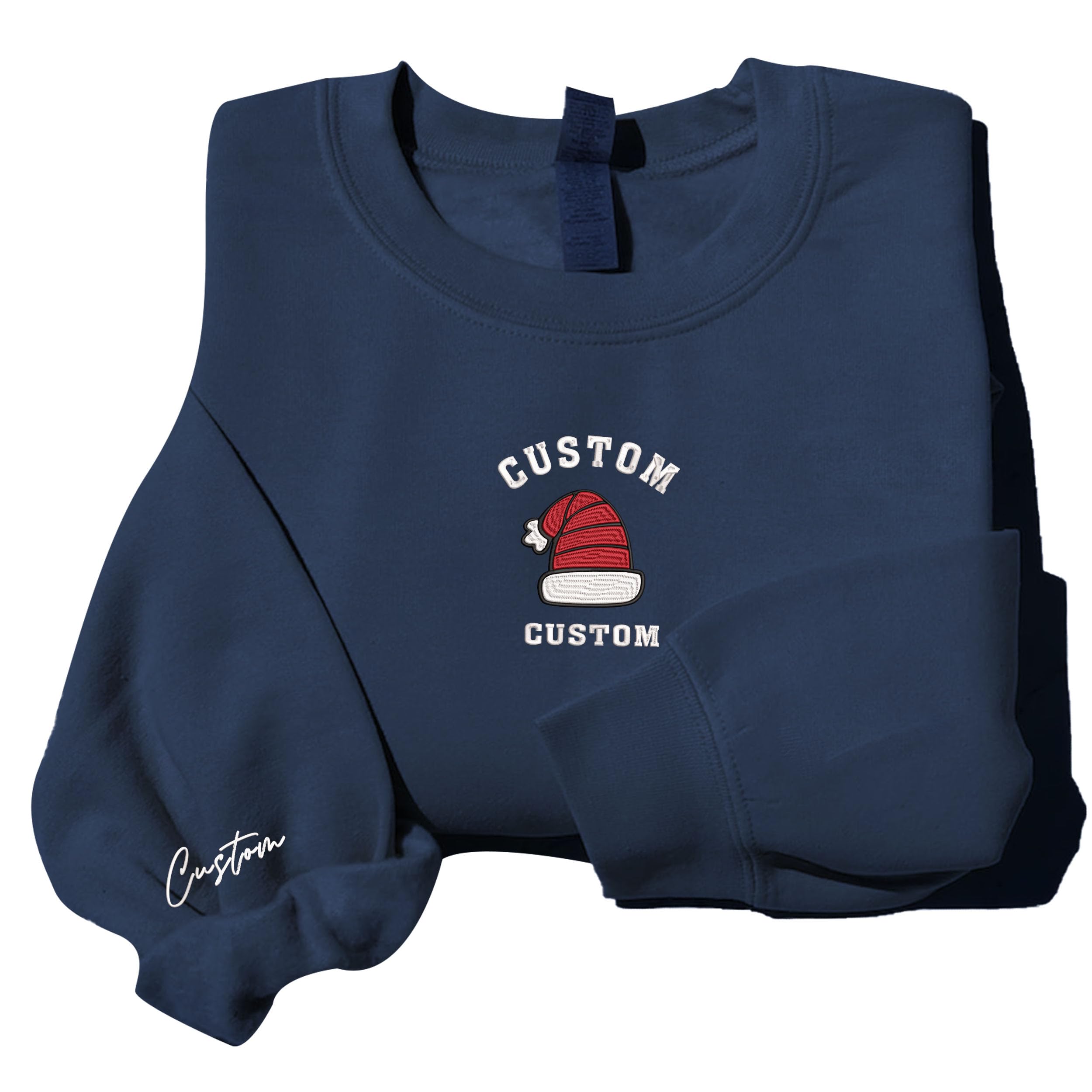NAZENTI Embroidered Sweatshirt, Custom Shirts Design Your Own, Embroidered Hoodie, Custom Crewneck Sweatshirt, Custom Sweater, Custom Sweatshirt, Personalized Sweatshirts, Custom Sweatshirts For Men
