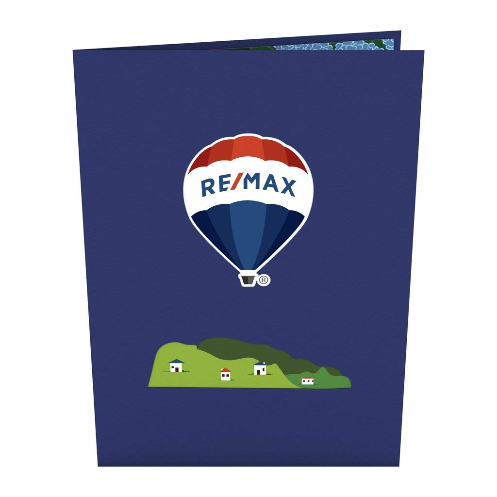 Lovepop Re/Max House For Sale Pop-Up 3-D Greeting Card