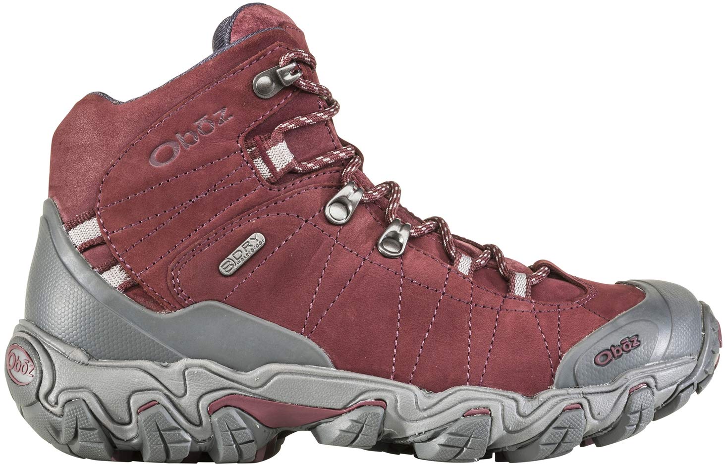 Oboz Bridger Mid B-DRY Hiking Boot - Women's Mahogany 7