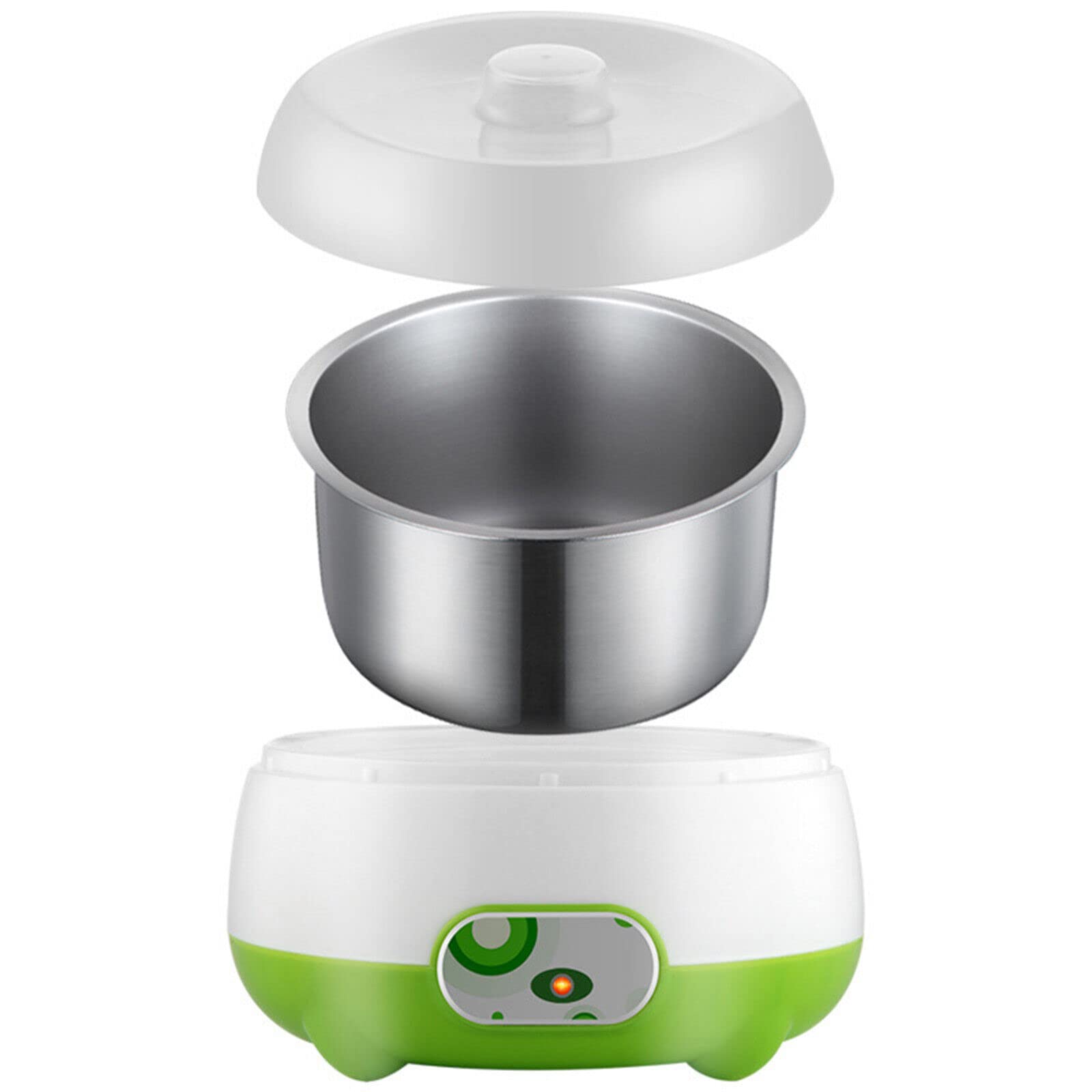 PanDair 1L Automatic Yogurt Maker with Stainless Steel Inner Pot for Home Organic Yogurt, Cheese Maker, Fruit Wine Maker US Stock