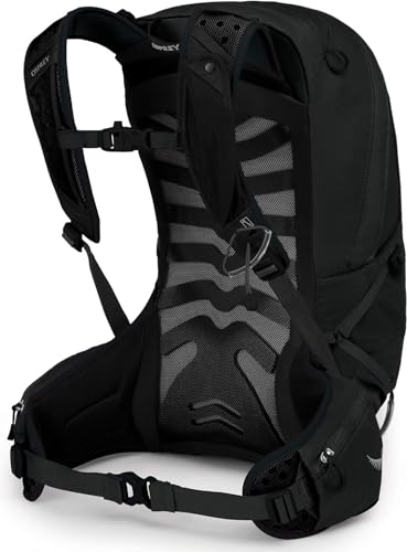 Osprey Talon 22L Men's Hiking Backpack with Hipbelt, Stealth Black, L/XL
