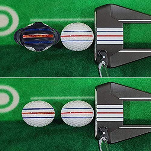 Nuorao 13 Pack Golf Ball Markers - Golf Accessories, Golf Ball Marker Stencil, Golf Ball Line Drawing Marker Tool Kit, Triple Track Plastic Golf Ball Line Marking Alignment Tool Kit