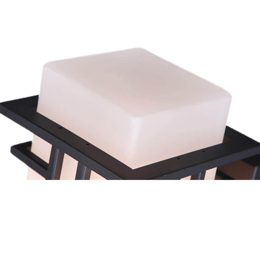 Outdoor Wall lamp Home Garden lamp - Waterproof Design, Environmental Protection and Energy Saving, Modern Minimalist Outdoor Lighting Balcony Aisle Wall lamp E27 Screw (excluding Light Source)