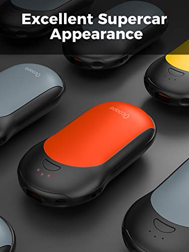 OCOOPA Rechargeable Hand Warmers, 10000mAH Electric Handwarmer Winter Warm 15 Hours Portable Hands Heater for Men Women