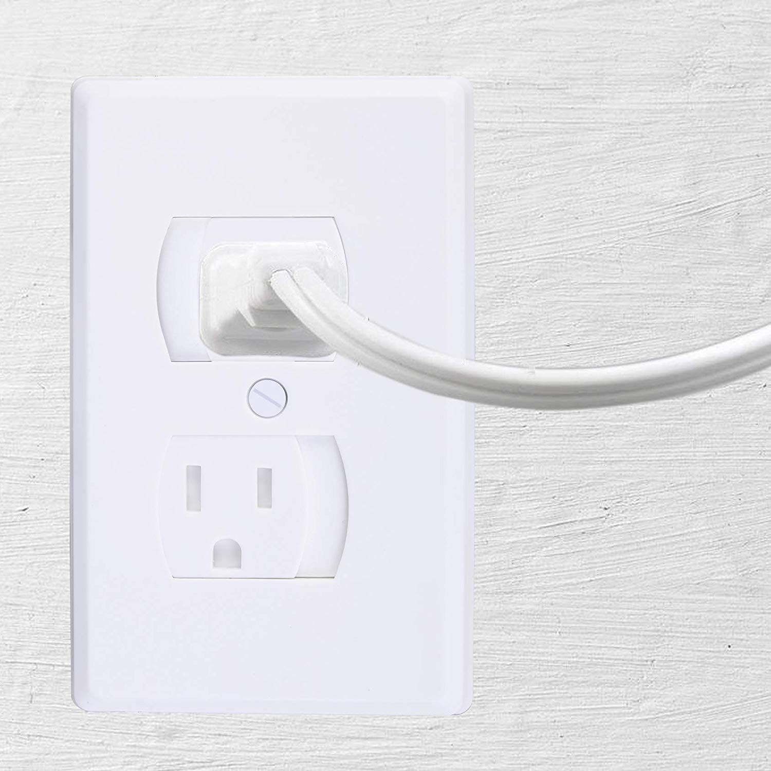 Outlet Cover Baby Proofing 10PCS - WSL Self Closing Outlet Covers, an Alternative to Socket Plugs,Toddler and Children Safety, BPA-Free