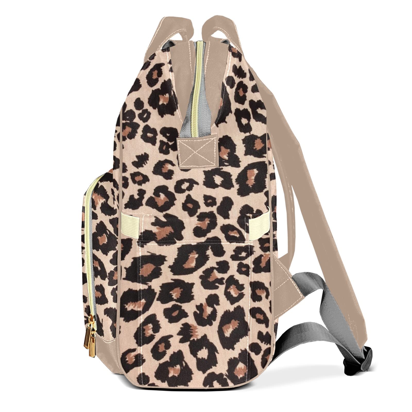 ZAACUSTOM Diaper Bag Personalized Baby Diaper Bag Backpack with Name, Custom Diaper Bags for Baby Girl Boy, Large Capacity, Waterproof, Stylish, Multifunction, Adjustable Shoulder Straps