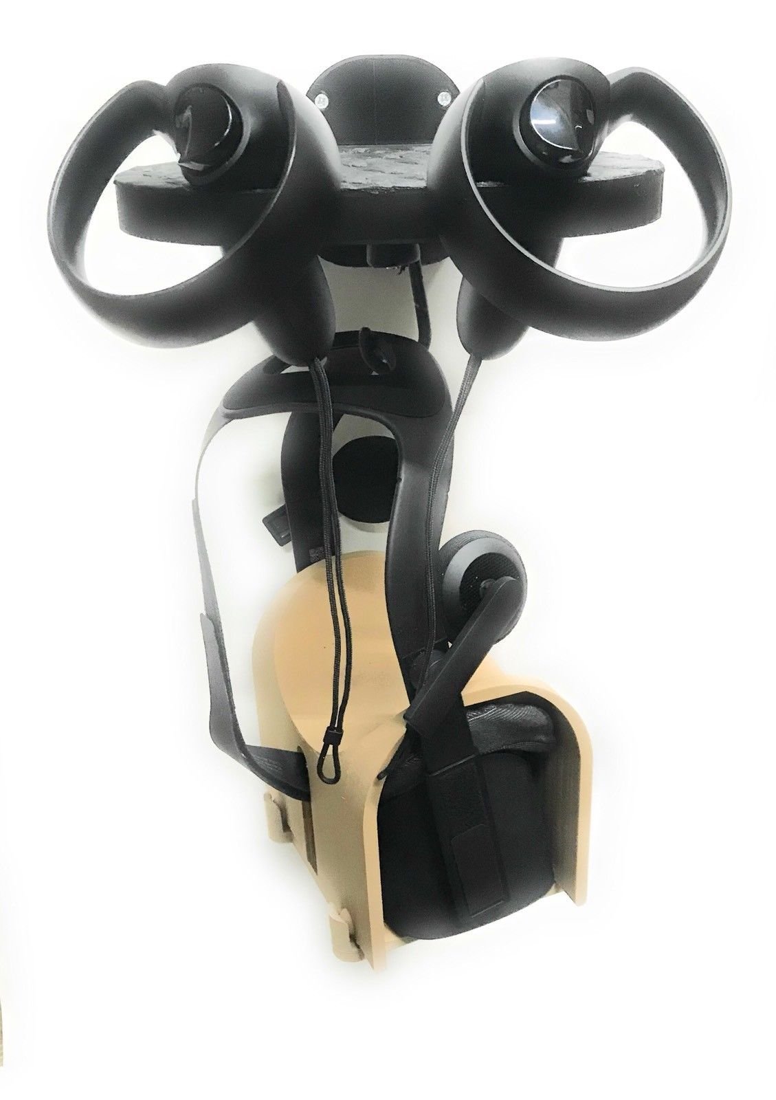 Oculus Rift Headset And Controller Wall Mount - Dragon Skin - Black