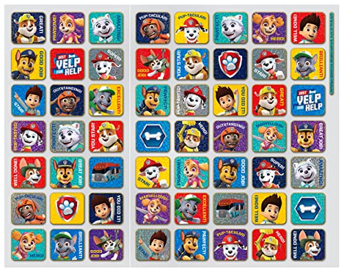 Paper Projects 01.70.30.025 Paw Patrol Potty and Toilet Training Reward Chart and Stickers, for ages 3+, 29.7cm x 42cm
