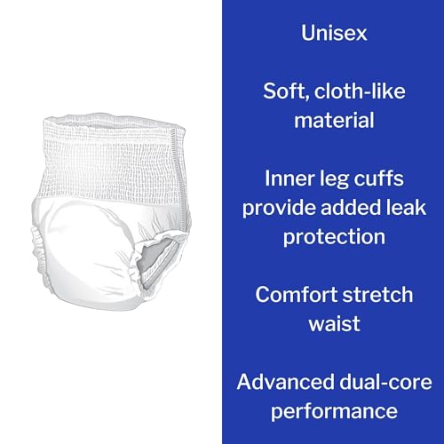 McKesson Ultra Underwear, Incontinence, Heavy Absorbency, Medium, 80 Count