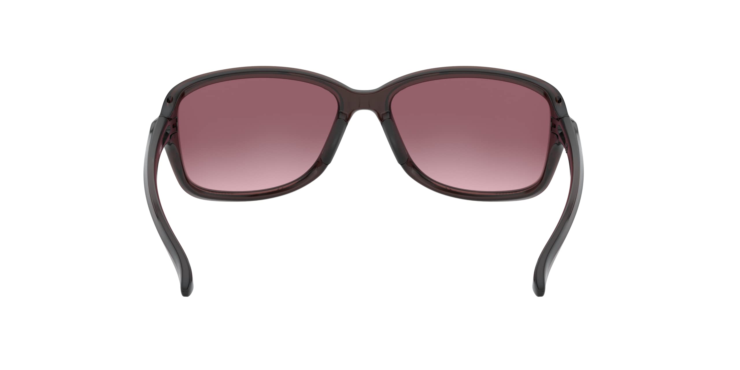 Oakley Women's 0OO9301 Cohort Rectangular Sunglasses, Polished Black/Prizm Grey Gradient Polarized, 62 mm
