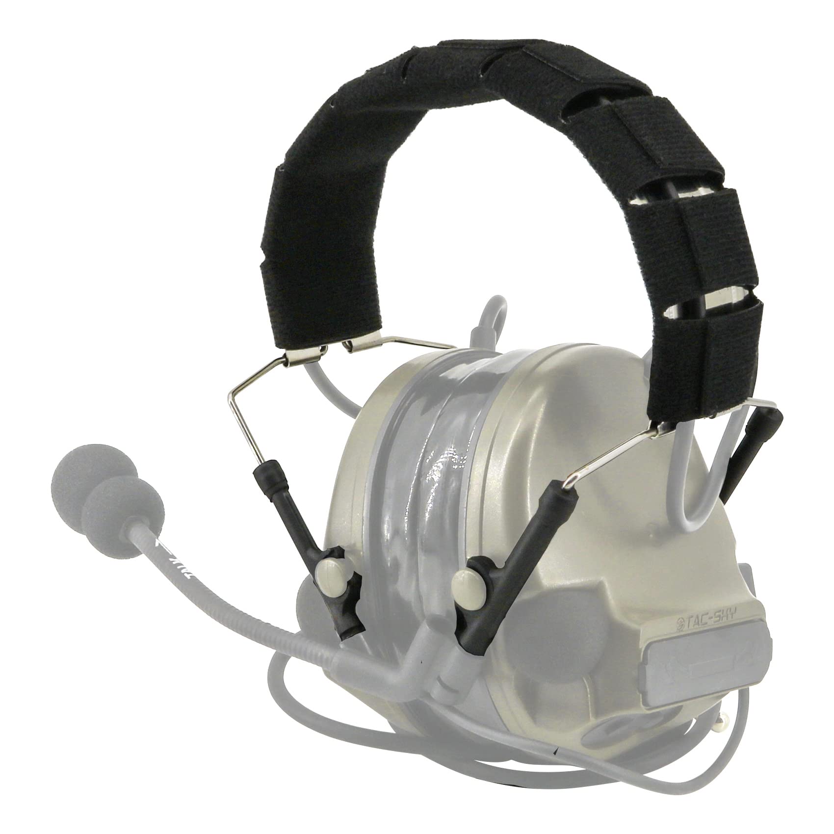 TSVISIONCORE Headband for COMTA Series Tactical Headset,and Headband Protection Cover (Black)