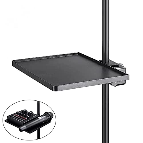 SDGH Sound Card Tray Live Microphone Plastic Stand Tray Stand Live Stand Fit for Live Tripod Bracket Accessories