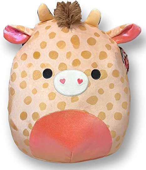Squishmallows 5-Inch Plush - Join The 2023 Valentine's Day Squad Stuffed Animal Toys (Zuni (Giraffe))