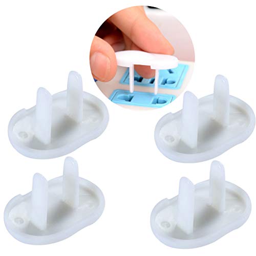 NUOBESTY Outlet Covers Babyproofing, 50Pc Socket Covers Child Proof, Safe & Secure Electric Plug Protectors, Baby Safety