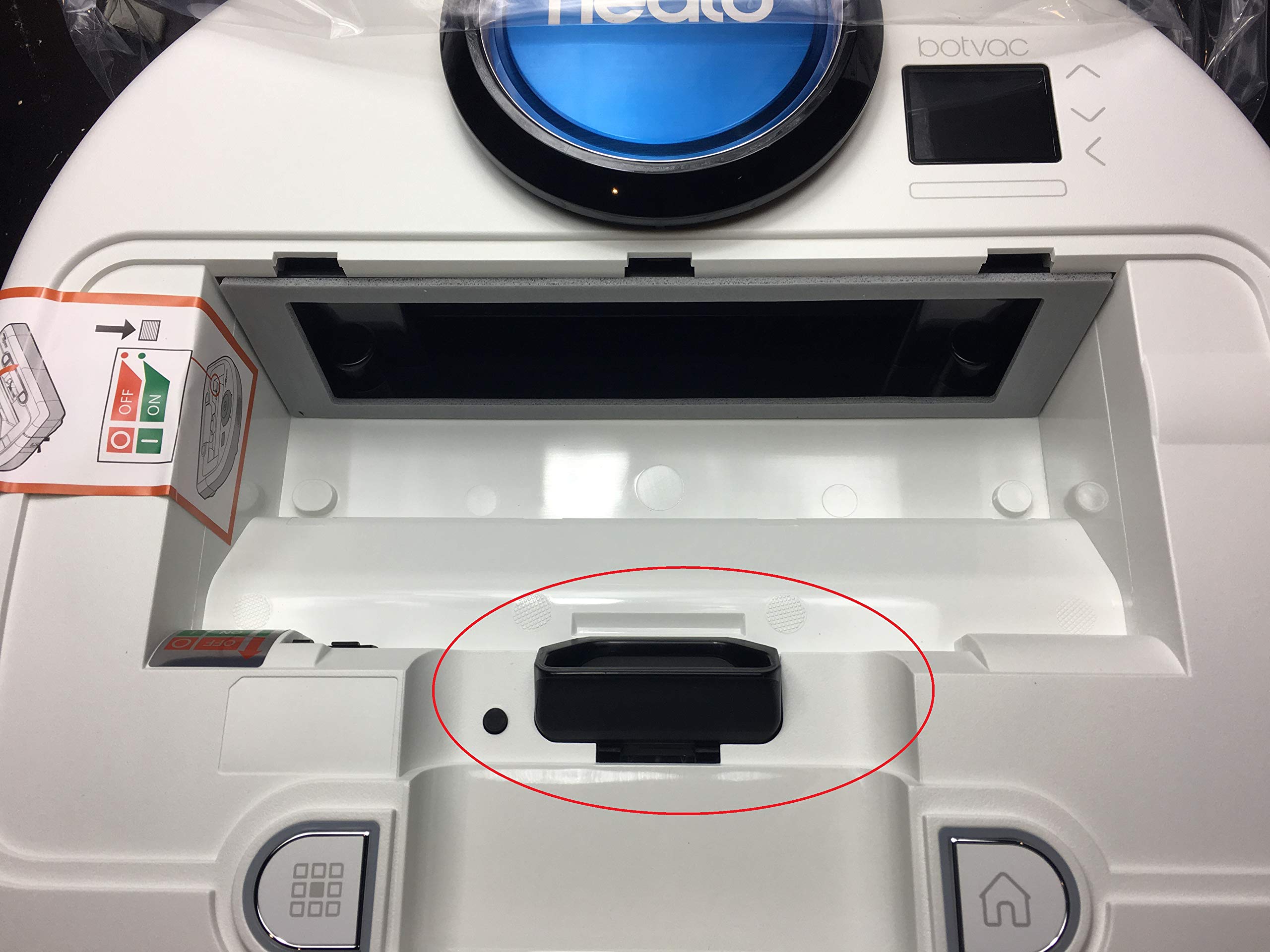 Neato Botvac Dust Bin Latch (Prevents Popping Up) Dirt D3 D4 D5 D6 D7 80 85 D80 D85 Connected