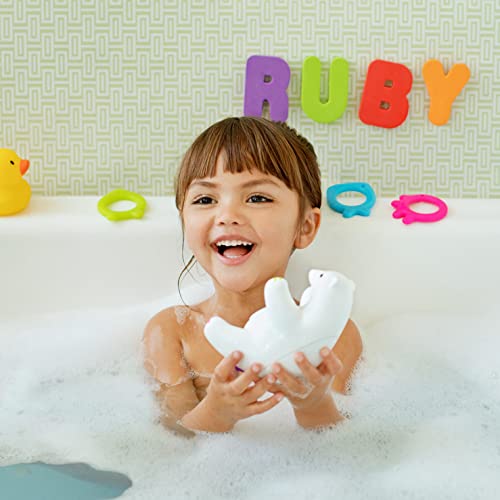Munchkin® Arctic™ Toss & Stack™ Interactive Toddler Bath Toy and Game, Polar Bear