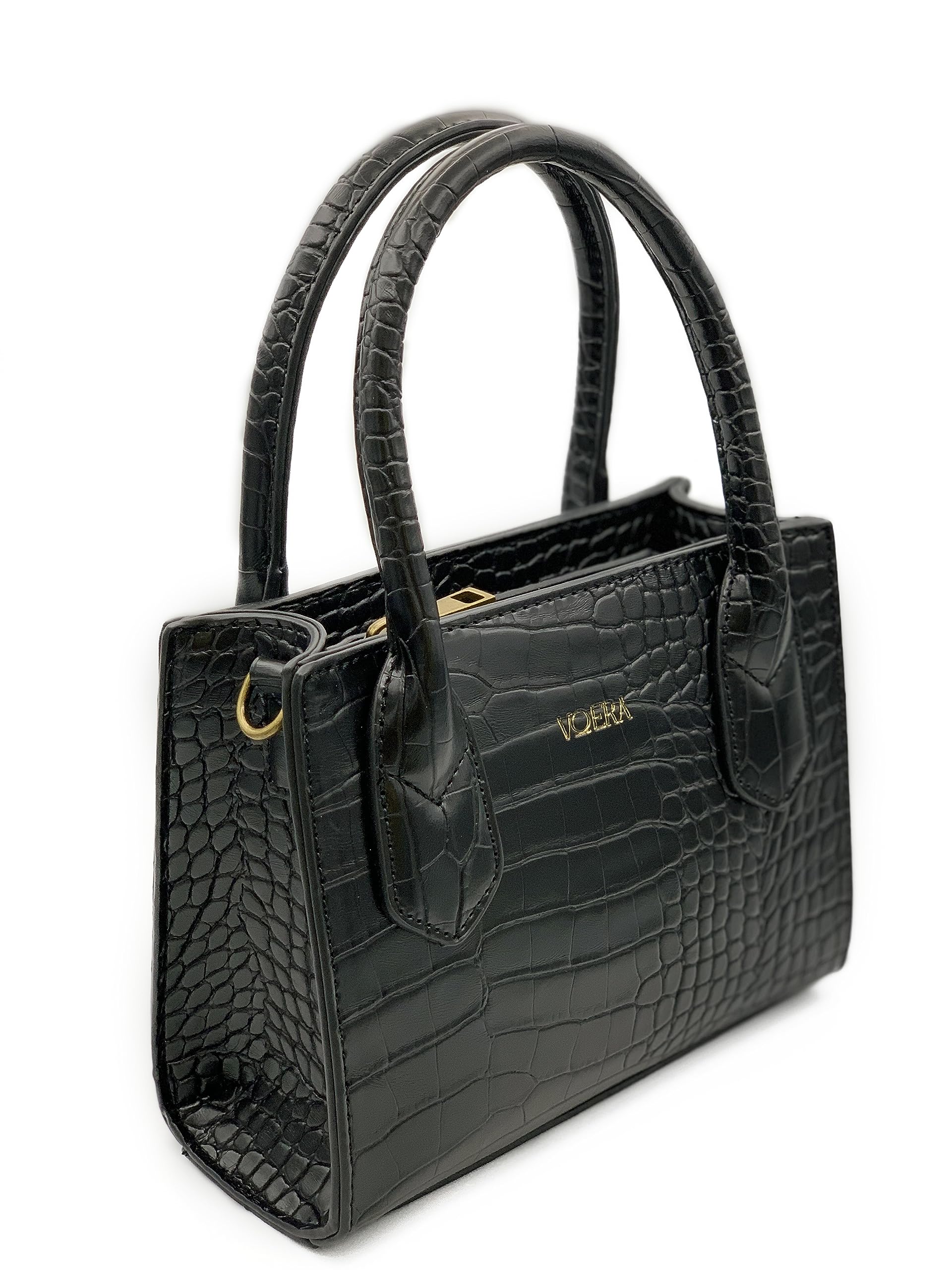 Voera Mini bags for women- Small black purse- Black handbag -Mini purse