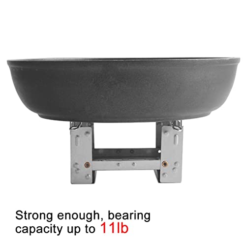 SEASD Portable Camping Stove Burner Solid Folding Outdoor Mini Cooking Cookout Picnic
