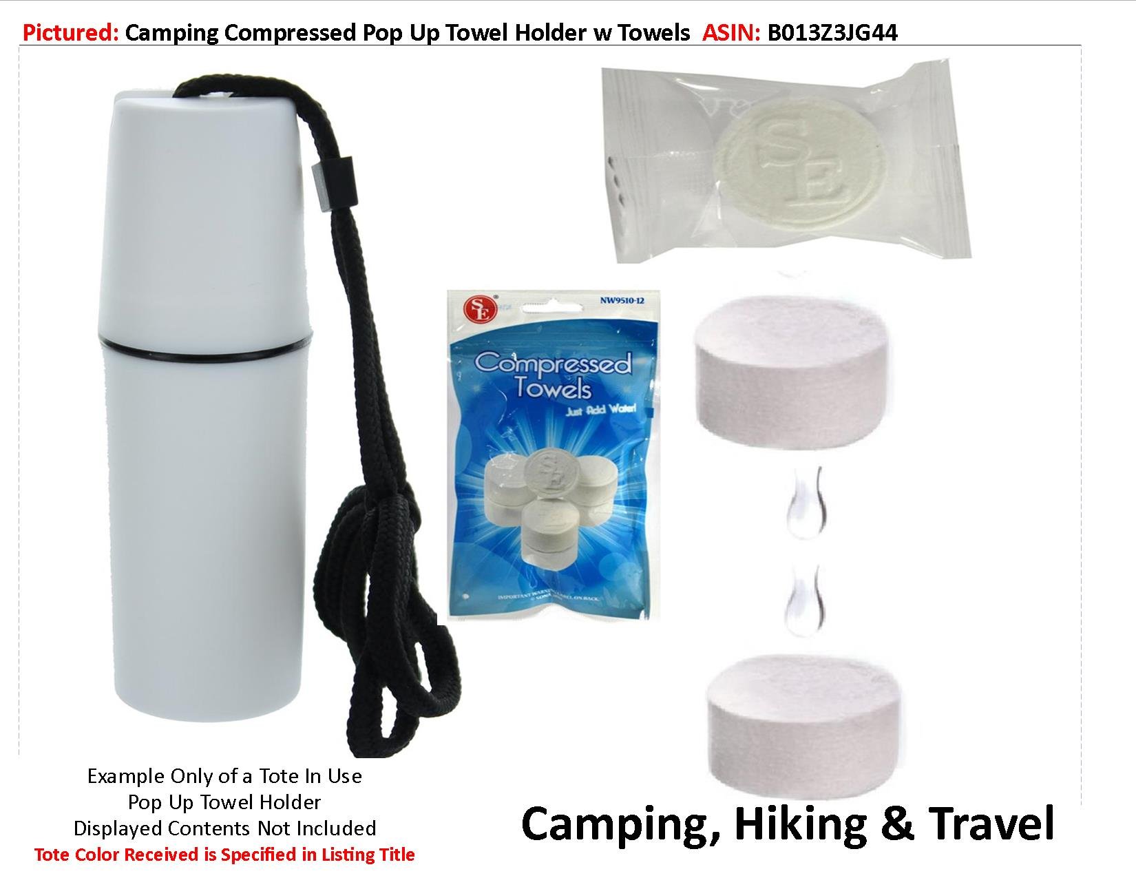 Readi USA White Waterproof Dry Tote-Beach, Boat & Pool, Spills & Splashes - Money, Id, Key's N More β Plastic with Adjustable Neck Lanyard