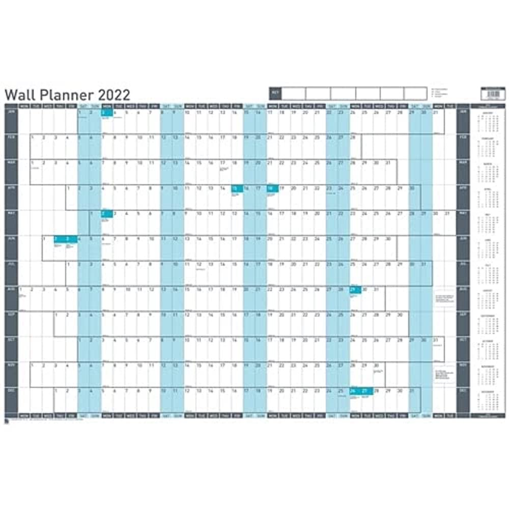 S:Wall Planner 2022 Mounted