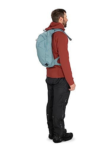Osprey Glade 12L Ski and Snowboard Backpack with Hydraulics Water Reservoir, Celestine Blue