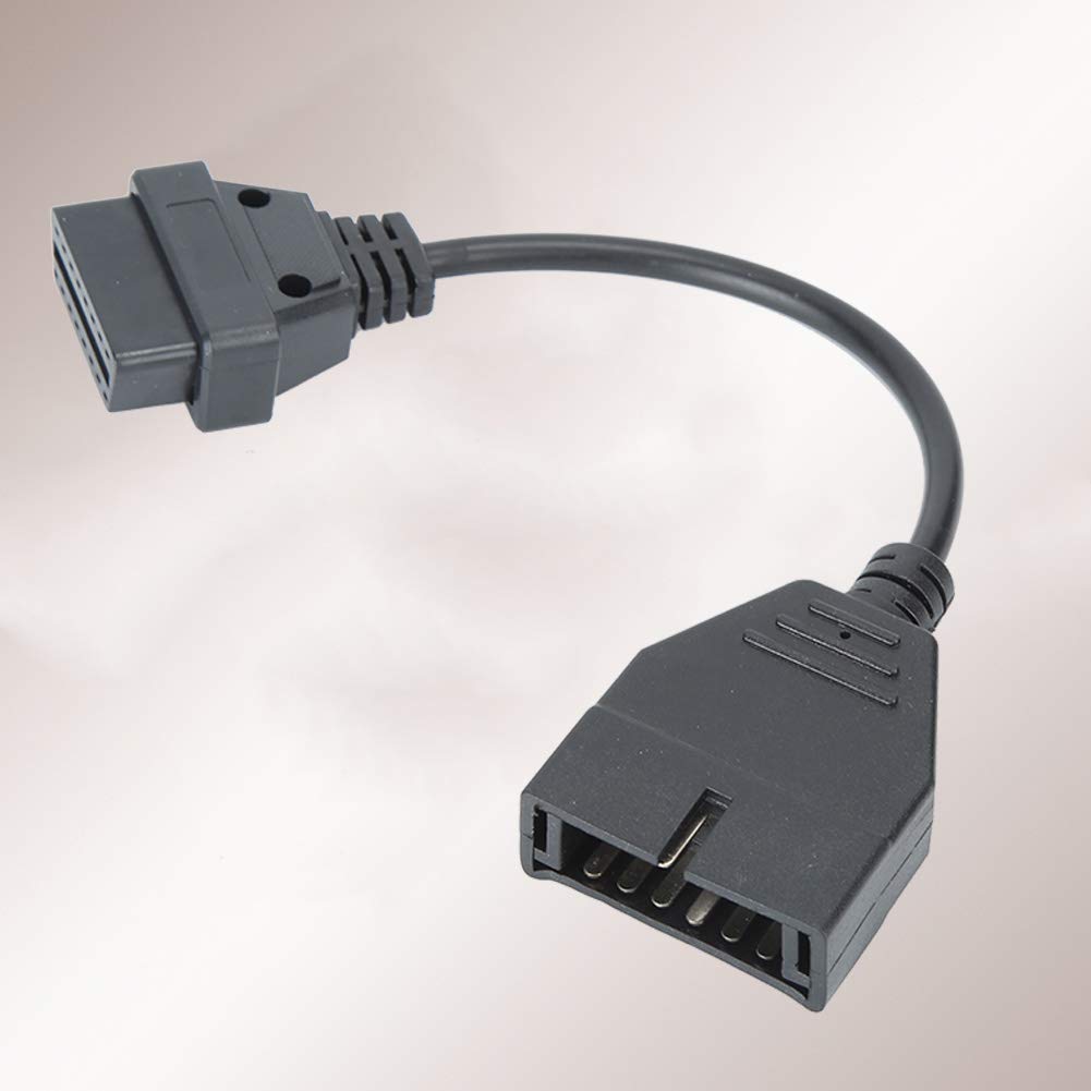 OBD1 12 Pins to OBD2 16 Pins, For GM OBD1 12 Pins to OBD2 16 Pins Diagnostic Tool Connector Adapter Cable OBD1 Diagnostic