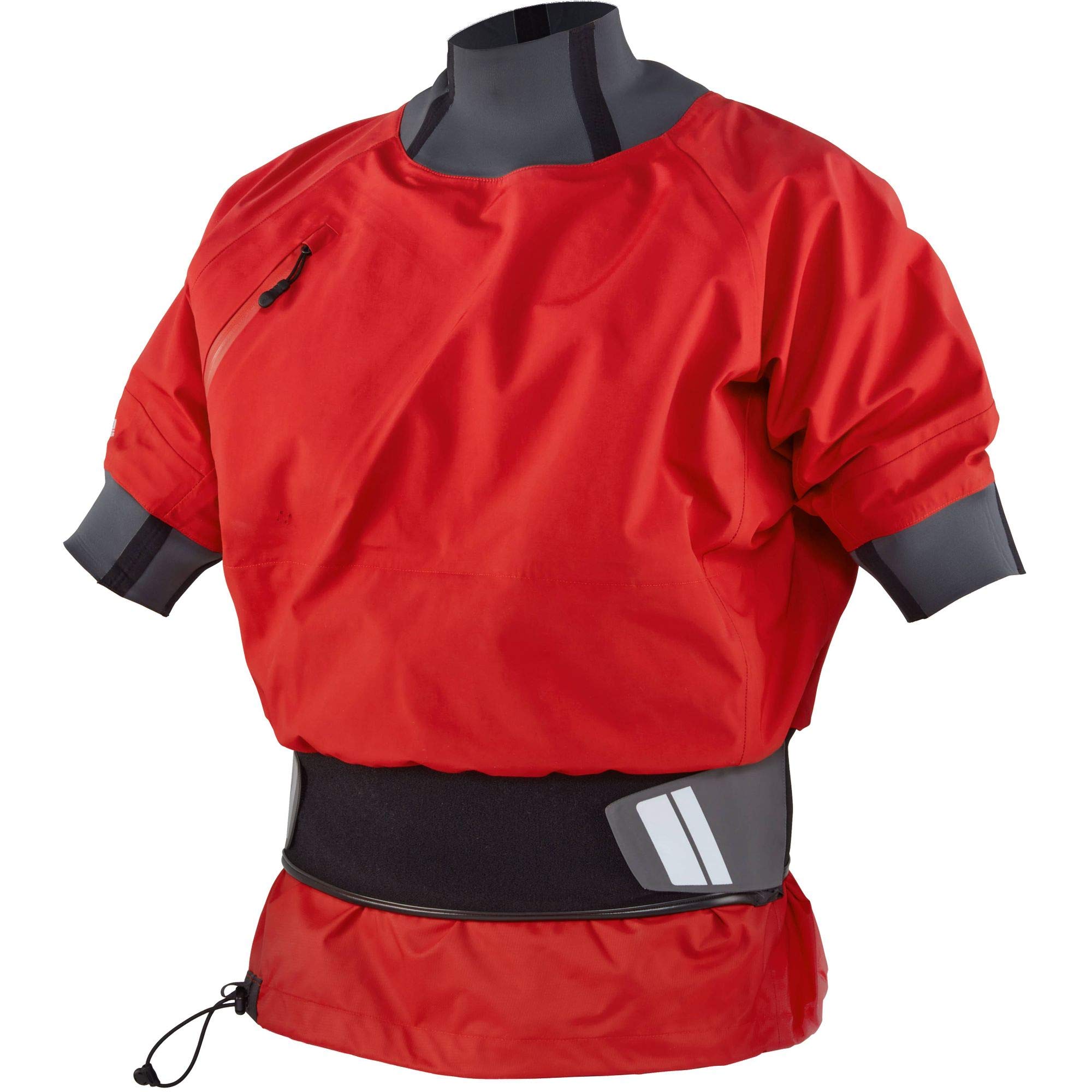 NRS Stampede Shorty Semi-Dry Top-Salsa-XL