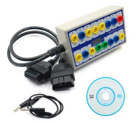 OBDII Diagnostic Scan Detector & Break Out Box, OBD2 Breakout Box, OBD line Signal , Auto ECU Connector
