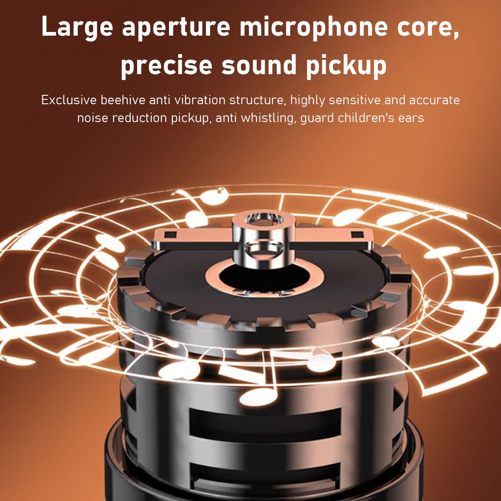 Portable Karaoke Machine, Reverb Sound Function Voice Changing Effects Portable Speaker Multifunction for Party for KTV (#1)