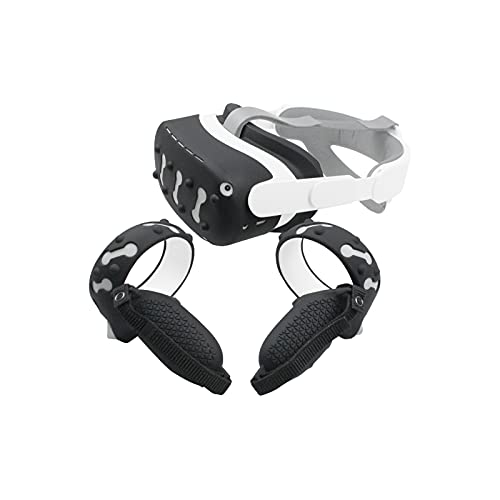 Replacement Spare Parts Set Sweat-Proof Eye Face Mask Cover Handle Case Skin for Oculus Quest 2 VR Headset