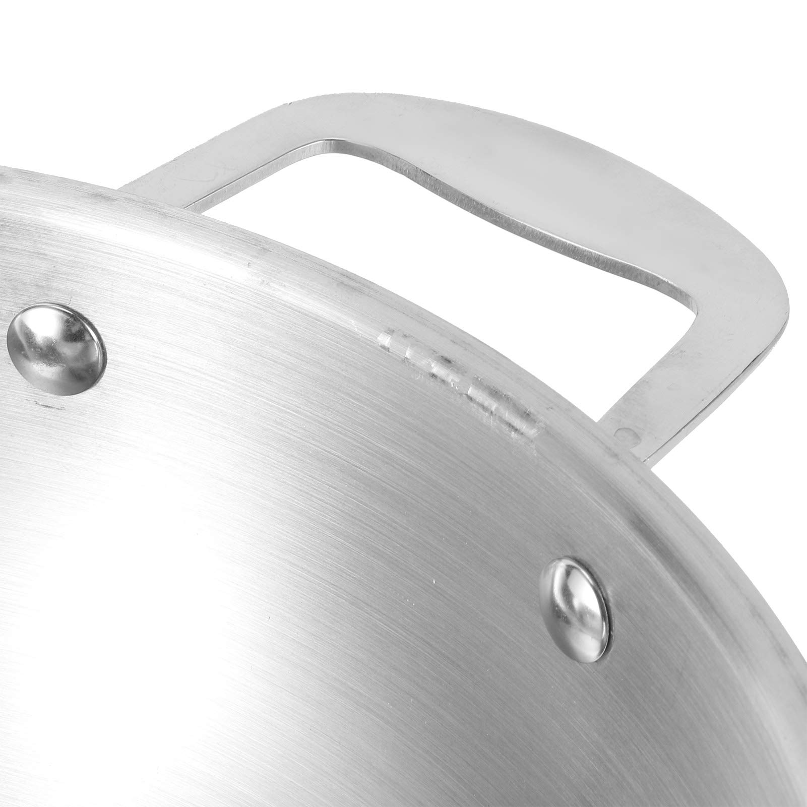 Steamer Pot for Cooking, Stainless Steel Pot Non‑Stick Pot Kitchen Cookware for Cooking Hotpot Soup(11.8 x 3.7inch)